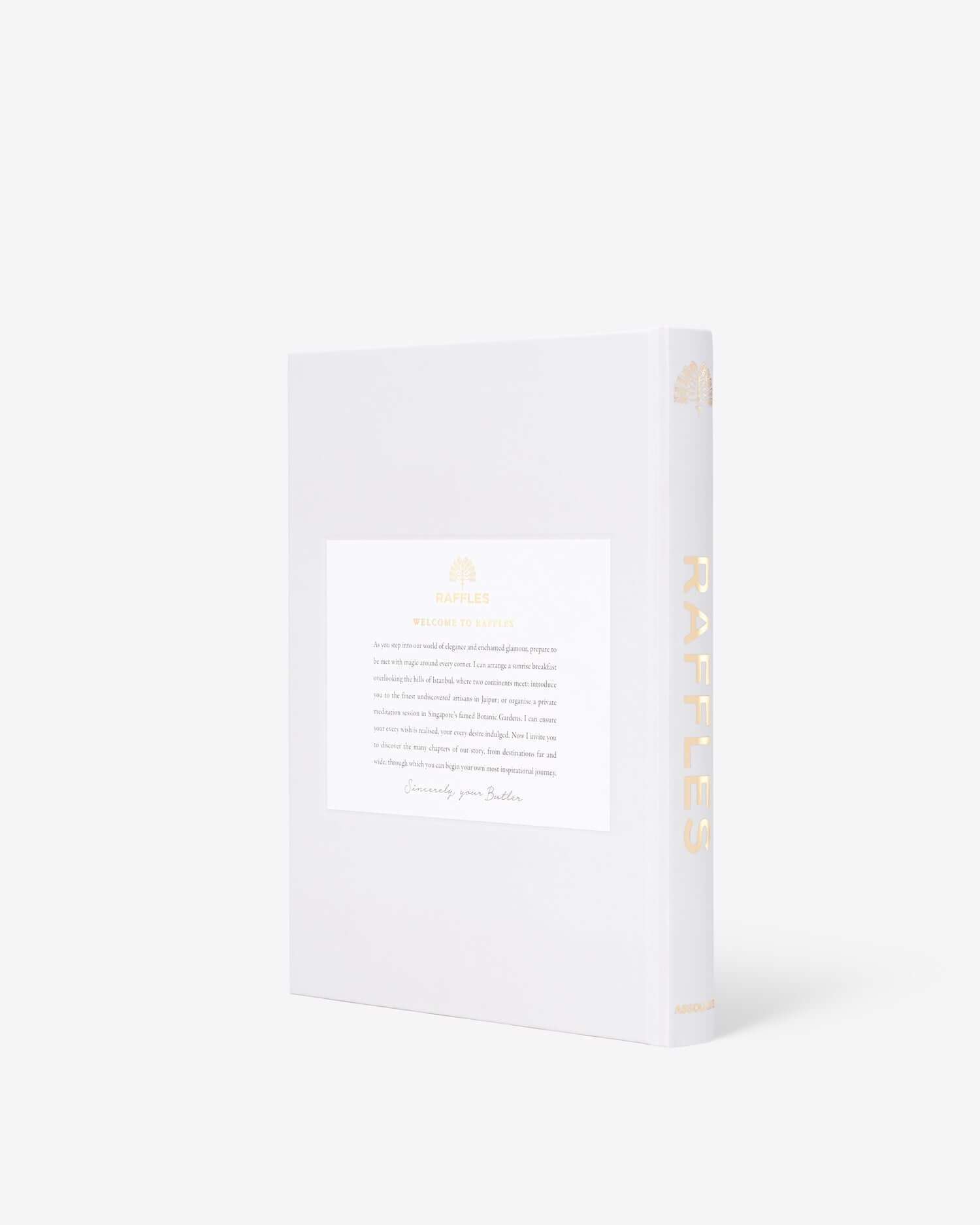 Knyga „Raffles“ – Elegant Home