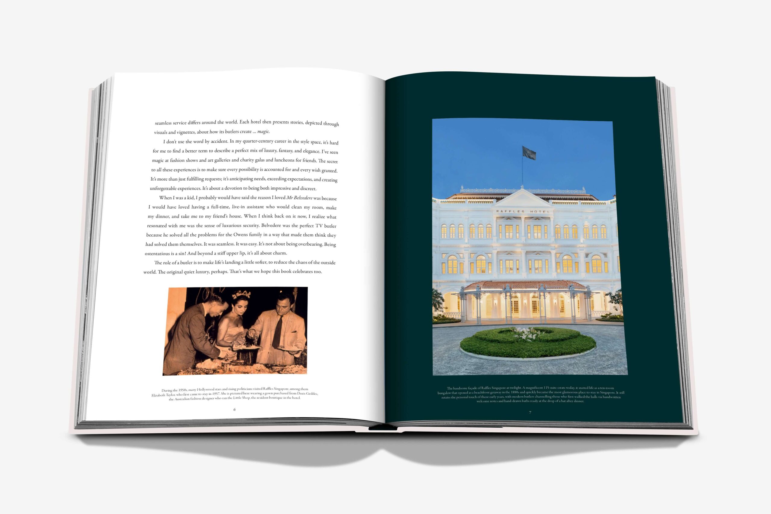 Knyga „Raffles“ – Elegant Home